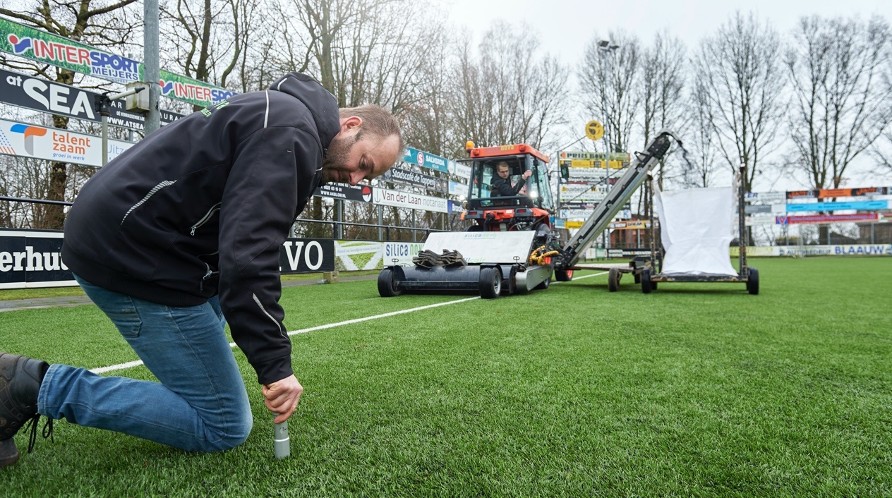 Kunstgras Voetbalveld | Silica Nova